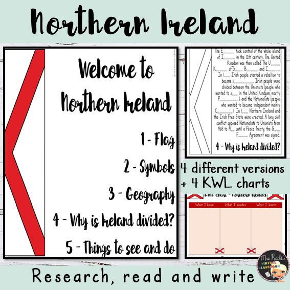 Flapbook Northern Ireland - Mrs Recht's Classroom
