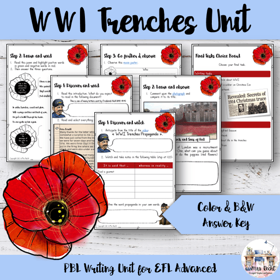 Séquence World War One - 3e - Mrs Recht's Classroom