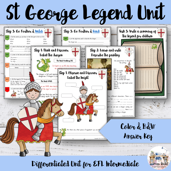 Séquence St George and the Dragon - 5e - Mrs Recht's Classroom