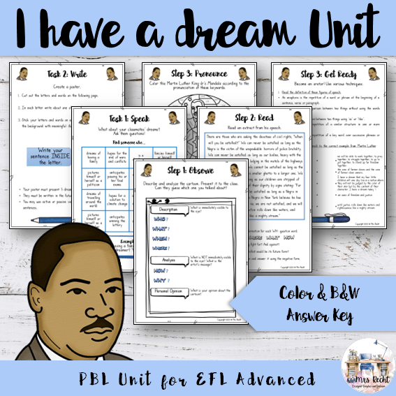 Séquence I have a dream - 3e - Mrs Recht's Classroom