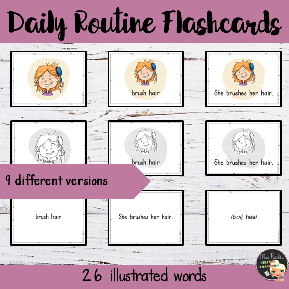 Flashcards Routine - Mrs Recht's Classroom
