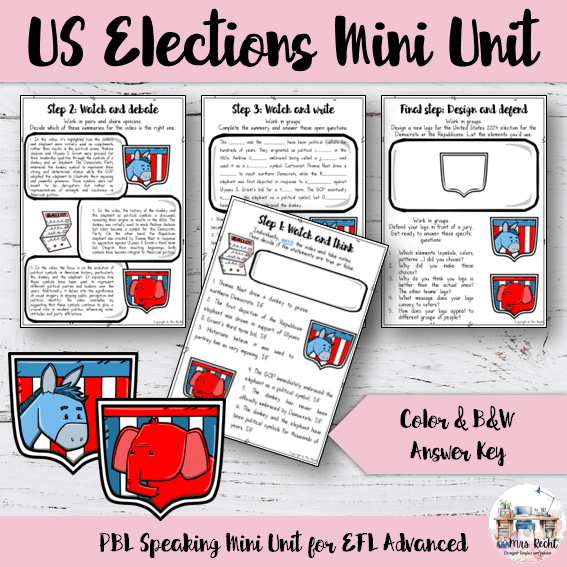 Séquence US Elections Mini - 3e - Mrs Recht's Classroom
