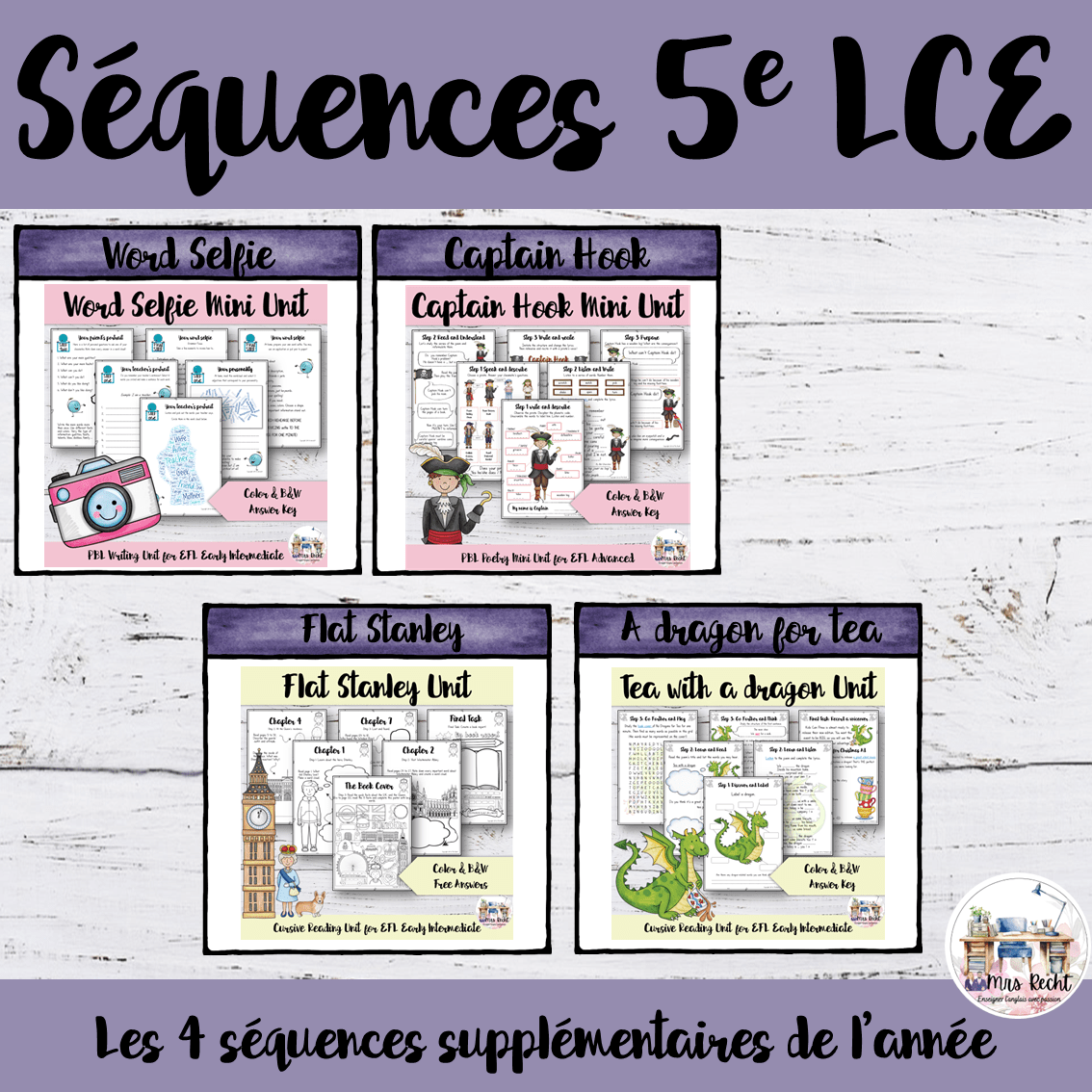 Mini-séquences pédagogiques 5e LCE - Mrs Recht's Classroom